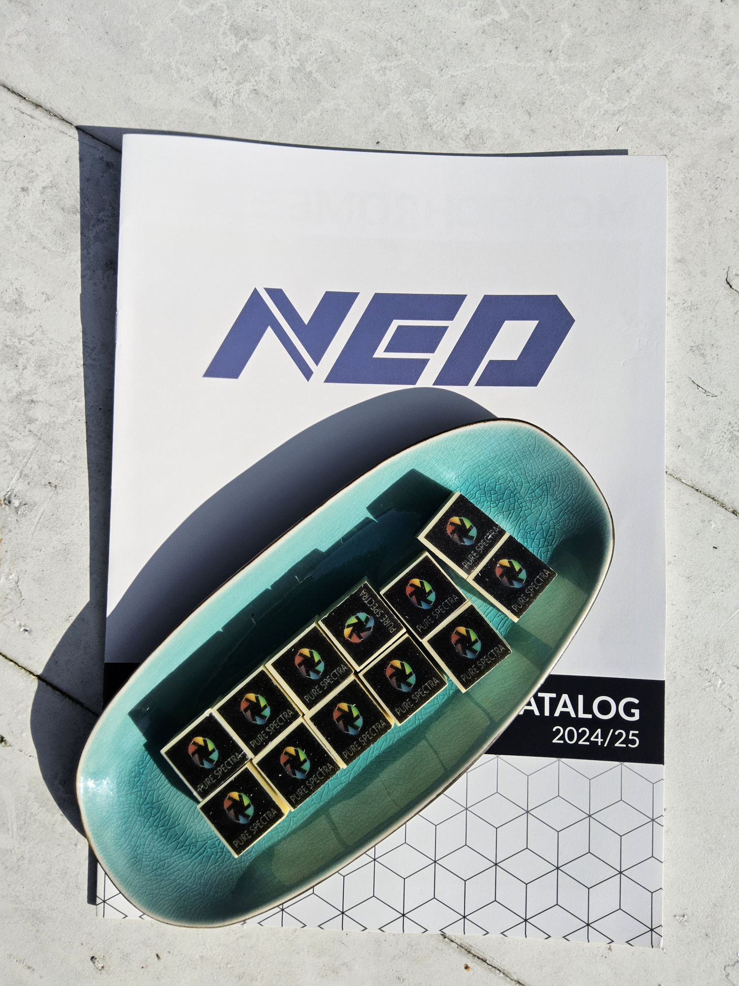 '''Let's connect at Vision and experience the unique blend of wasabi and chocolate ...