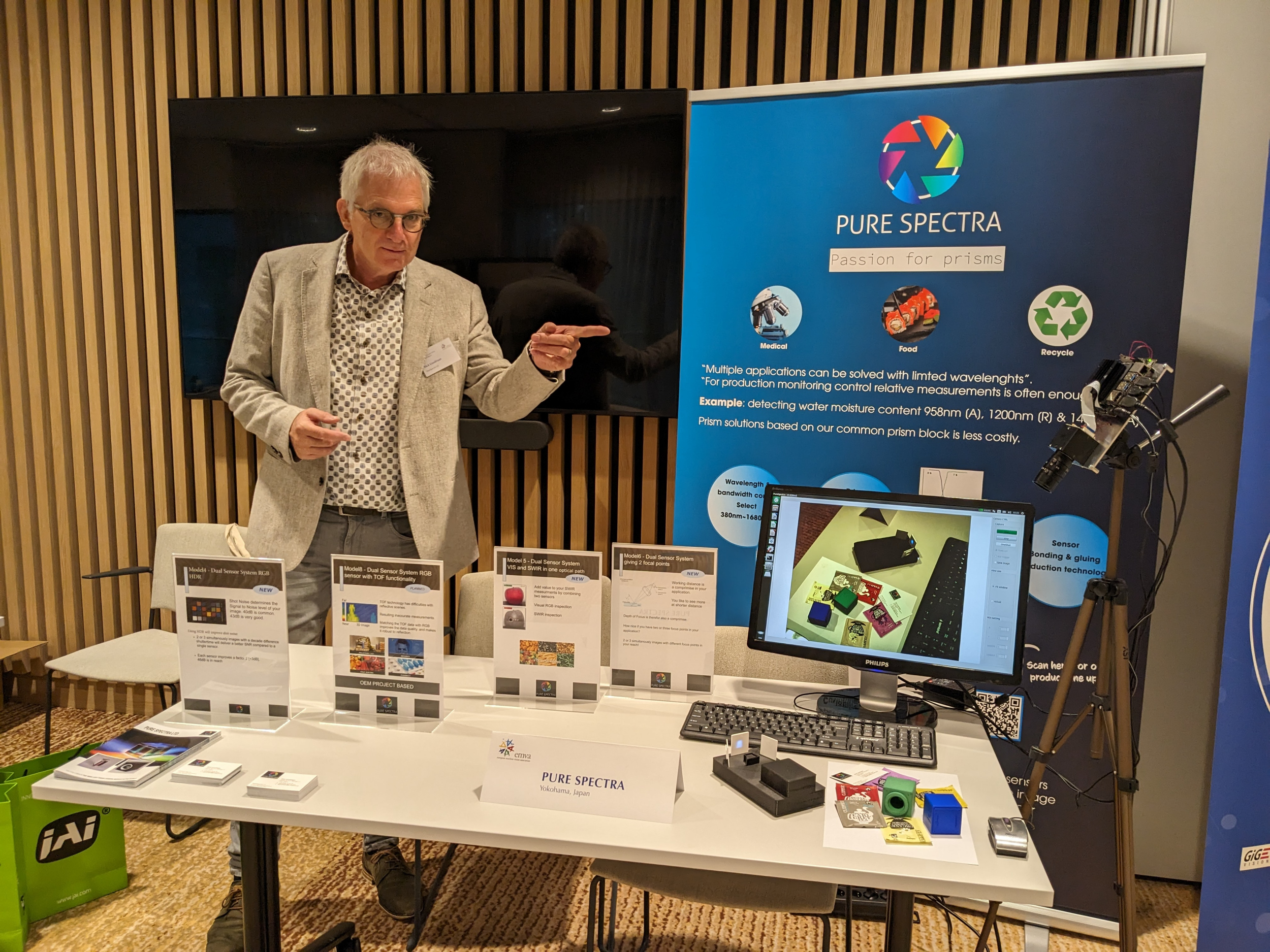 PureSpectra at the EMVA Wageningen - PureSpectra Ltd.