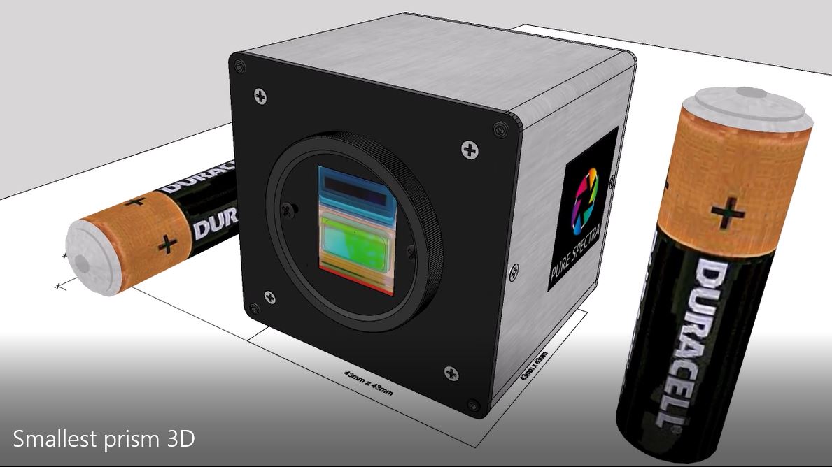Prism Spectroscopic Camera for Embedded applications - PureSpectra Ltd.