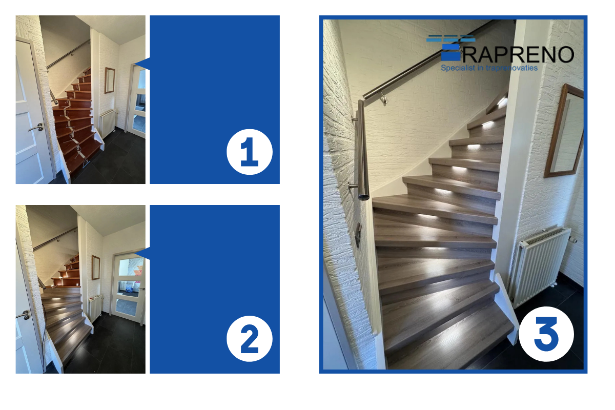 Traprenovatie: trap renoveren met strak resultaat | Trap-Reno.nl